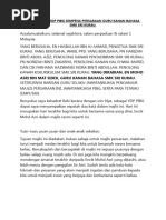 Teks Pembentangan Amalan Terbaik 23 | PDF