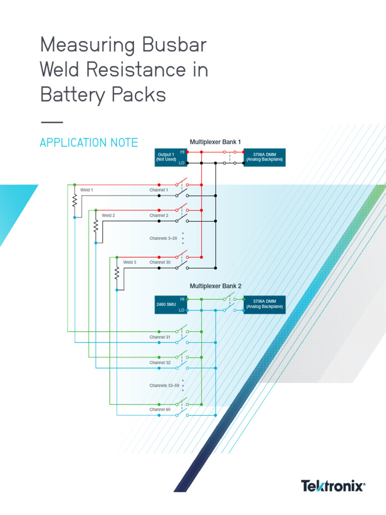 1KW-73821-1 Measuring Busbar Weld Resistance in Battery Packs Application Note 060822 | PDF ...