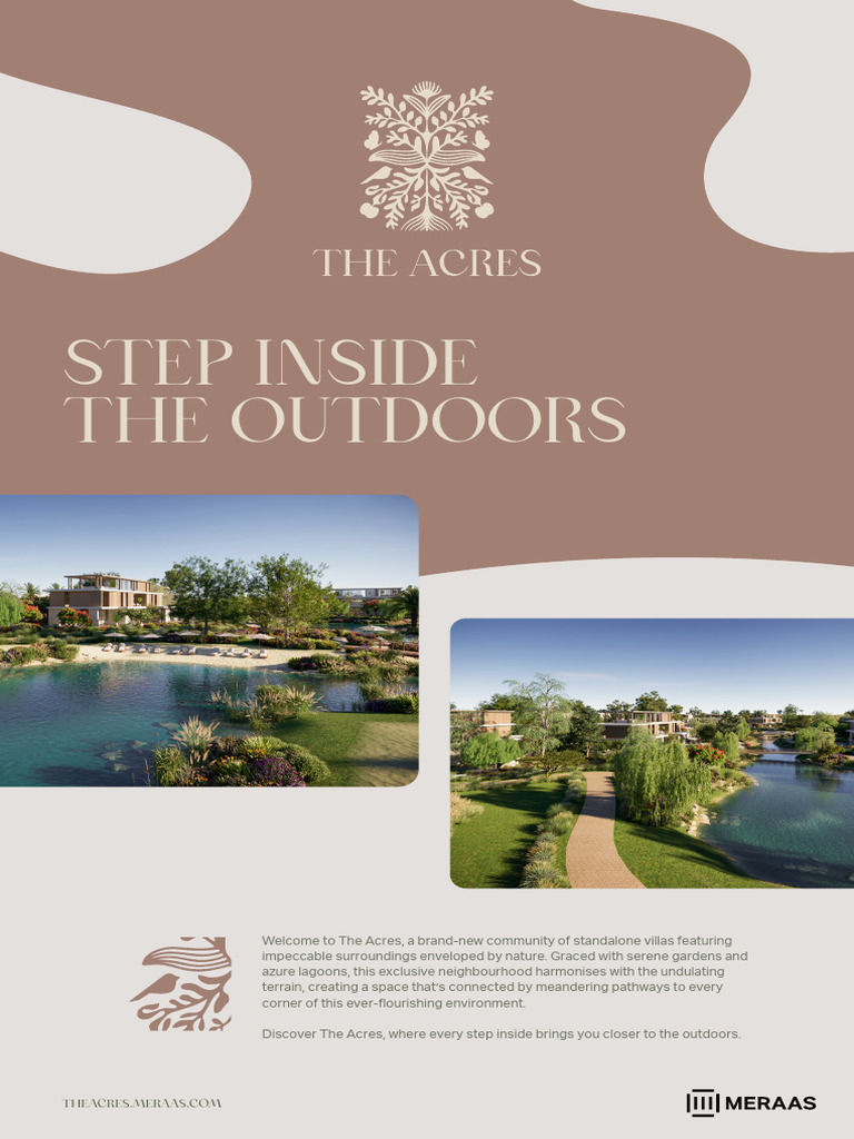 The Acres - Fact Sheet - English | PDF | Parks | Urban Planning