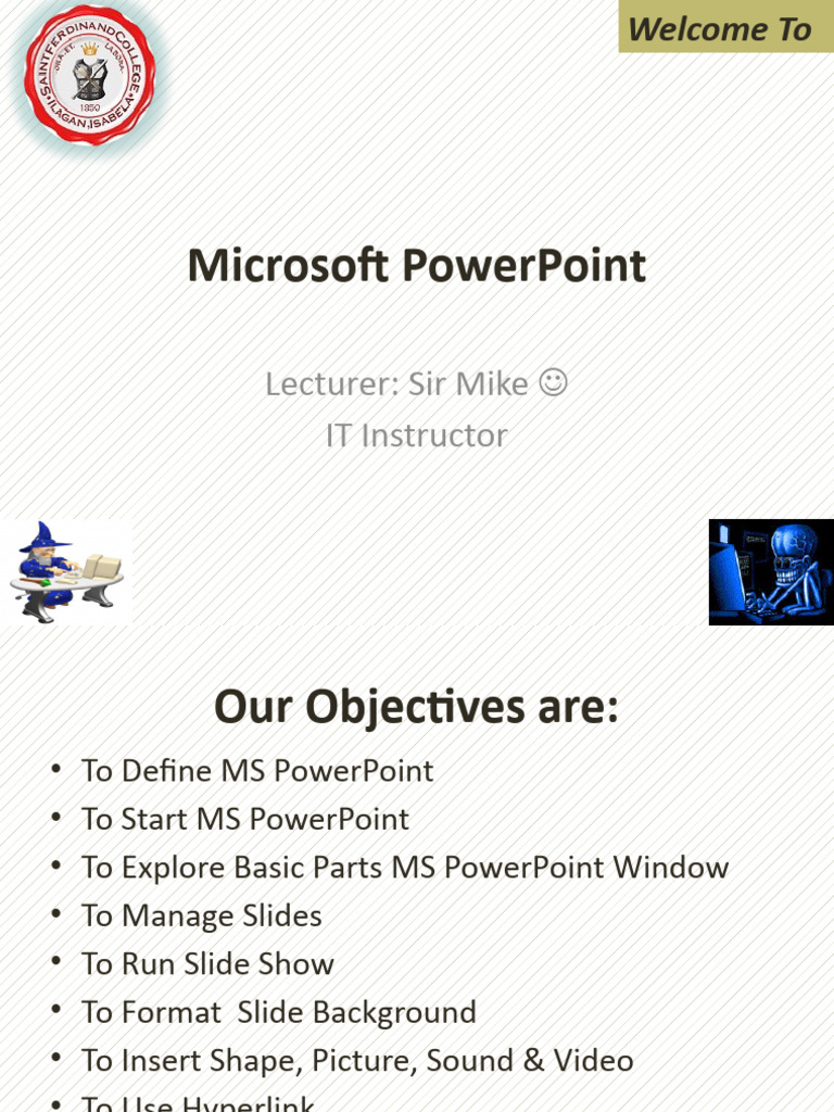MS PowerPoint 2007 Lecture | PDF | Microsoft Power Point | Microsoft