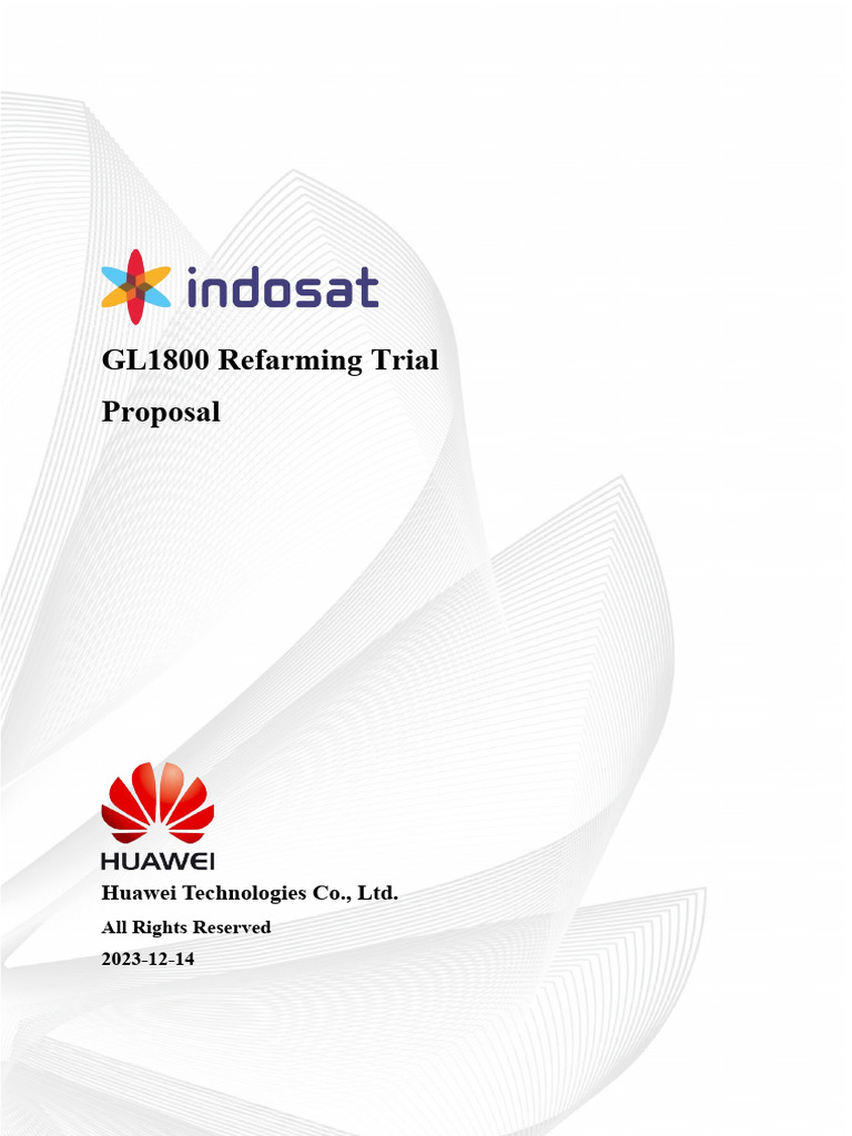 Indosat GL1800 Refarming Proposal | PDF | Lte (Telecommunication ...