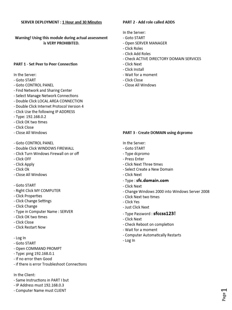 NC CSS Server Setup Guide | PDF | Internet Standards | Data Transmission