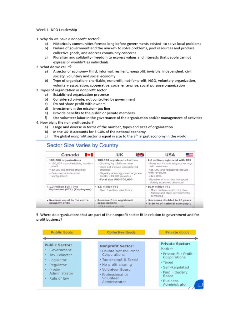 NPO Coursera | PDF | Nonprofit Organization | Governance
