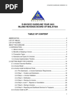 Irbm e Invoice Specific Guideline Version 11 | PDF | Invoice