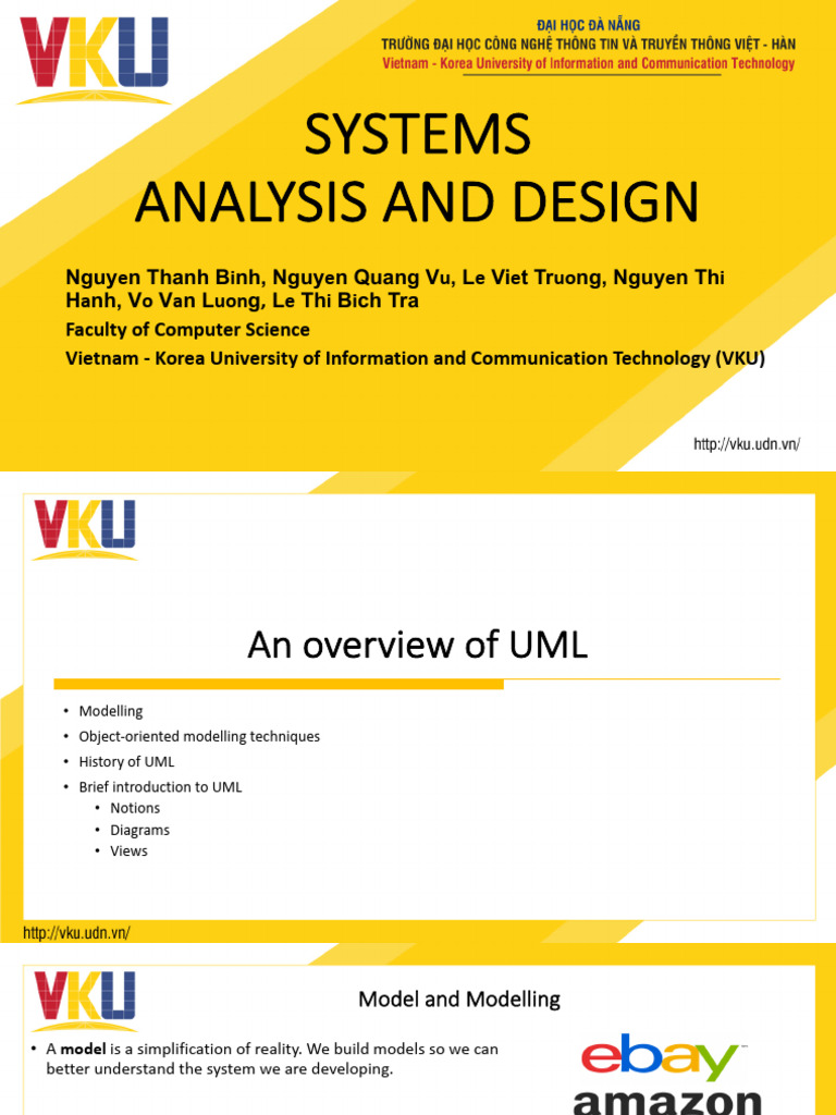 SAD - Ch2 - An Overview of UML | PDF | Unified Modeling Language | Systems Science