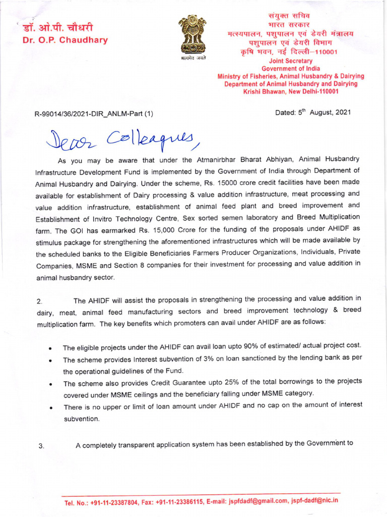 DO Letter - Corporate Organization | PDF