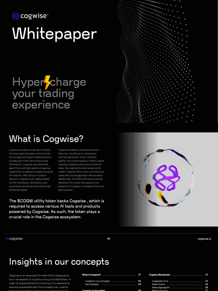 Whitepaper Cogwise COGW | PDF | Artificial Intelligence | Intelligence (AI) & Semantics