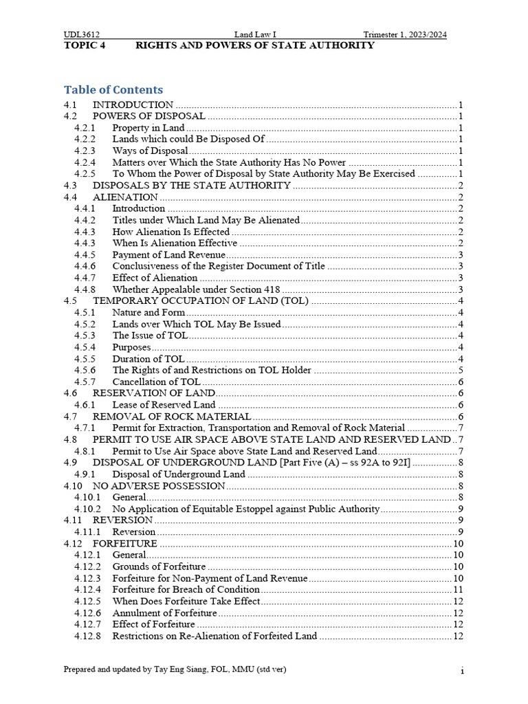 TRI 2310 UDL3612 TOPIC 4 STD VER | PDF | Common Law