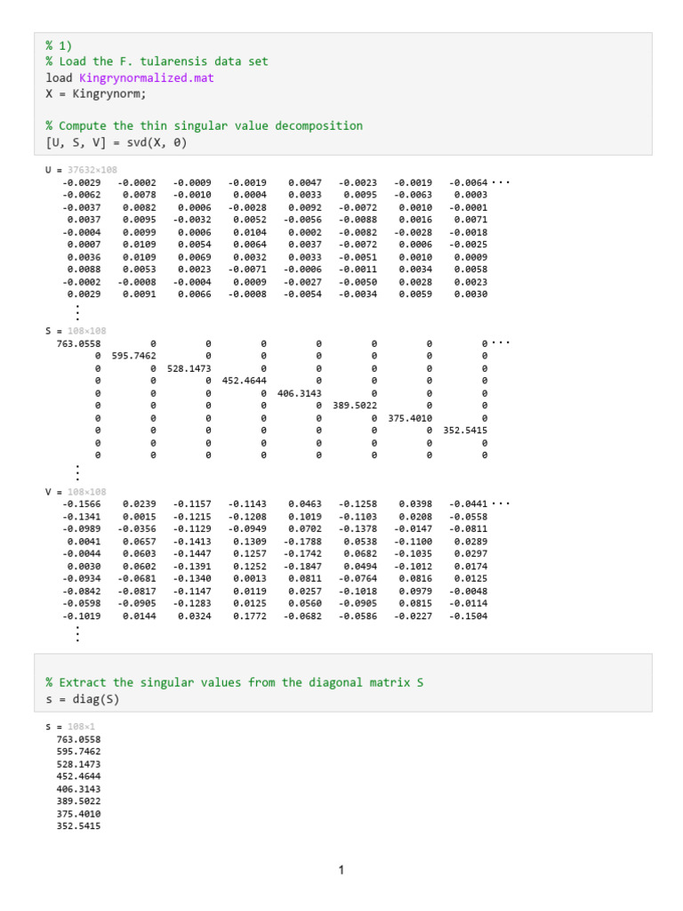 Kingrynormalized Data Set Assignment | Download Free PDF | Algebra | Linear Algebra