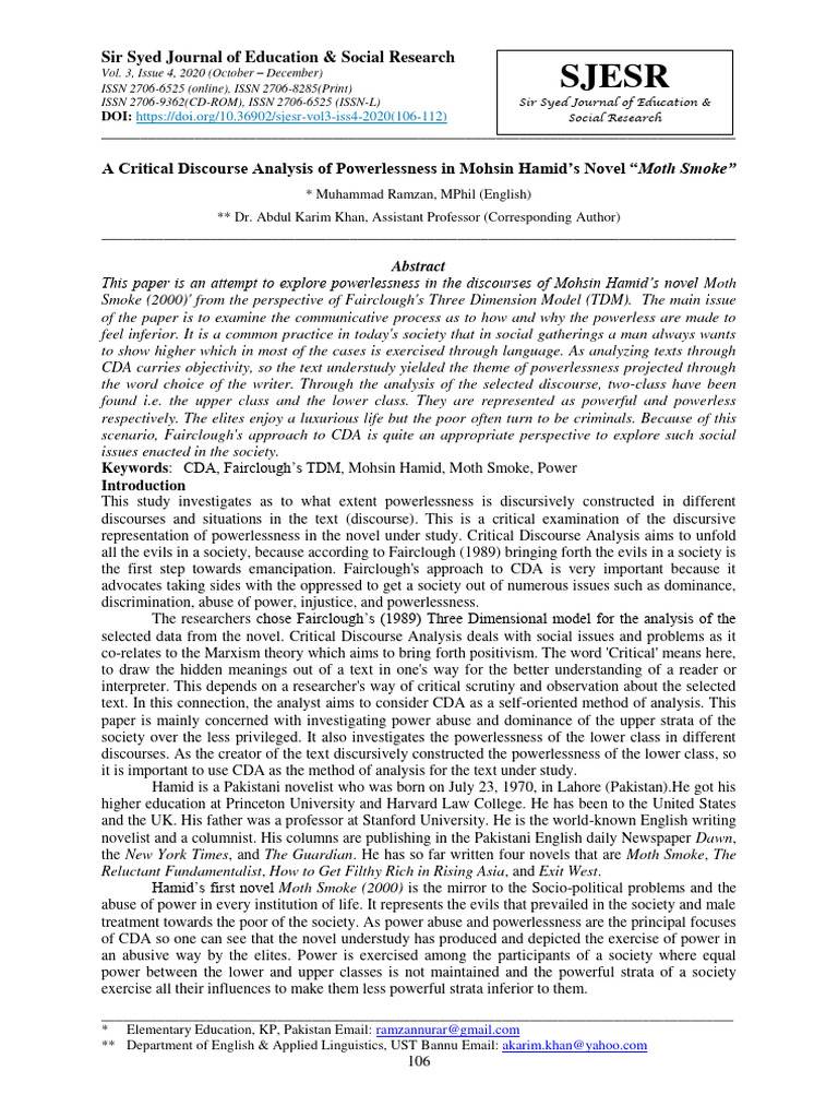 438-Article Text-3307-2-10-20201225 | PDF | Discourse | Syntax