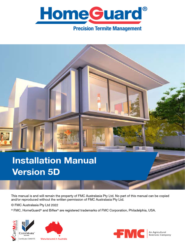 2022-HomeGuard-Manual-5D-compressed | PDF | Wall | Eusociality