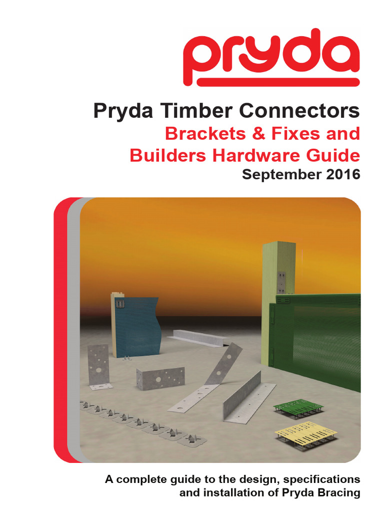 Brackets Fixes Hardware Guide | PDF | Lumber | Truss
