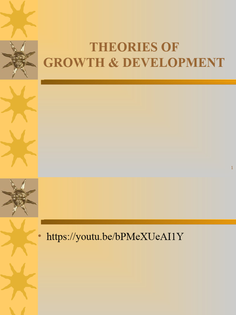 Theories of Growth and Development | PDF | Thought | Psychology