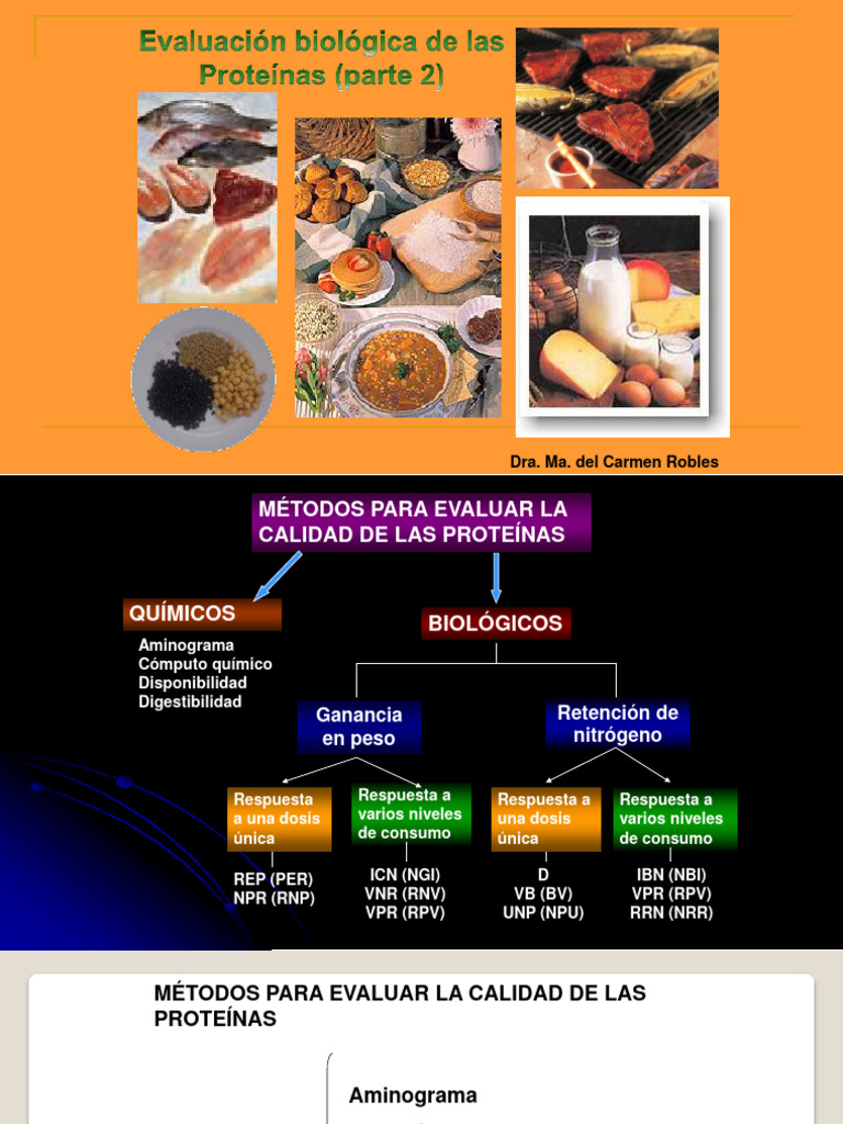 Evaluacion Biologica de Proteinas - 2 | PDF