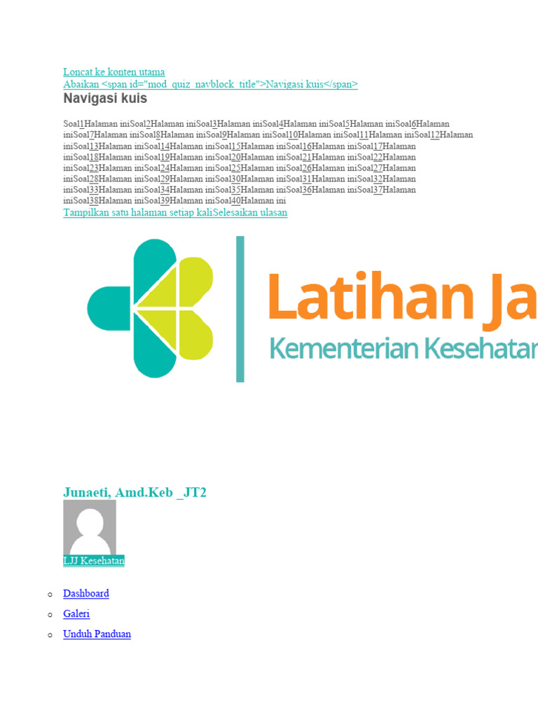 Soal Ujian Kompre | PDF