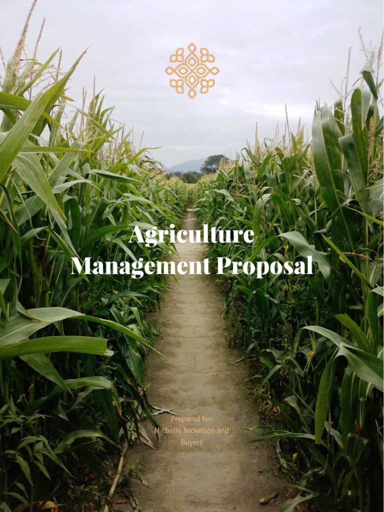 Agri-Real Estate Proposal | PDF | Procurement | Cost