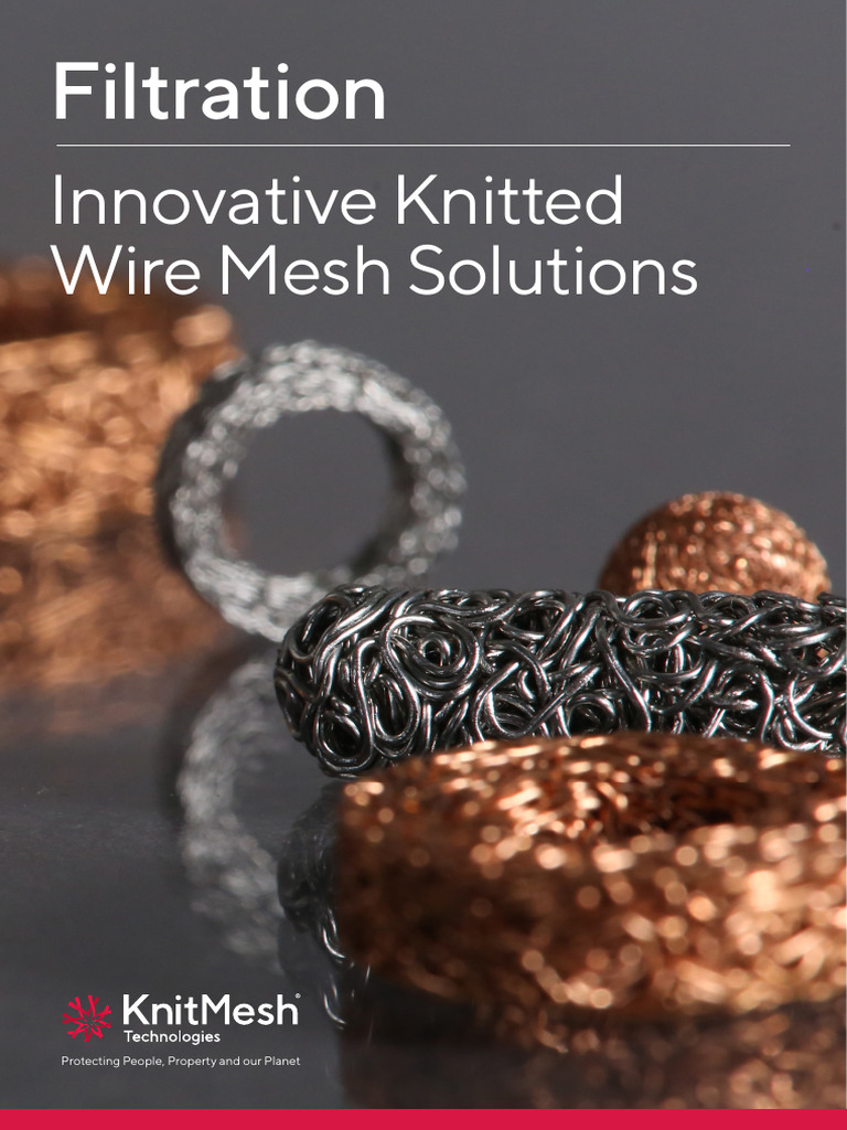 Innovative Knitted Wire Mesh Filters | PDF | Filtration | Corrosion