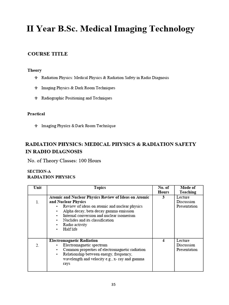 Rguhs Ahs Second Year Syllabus | PDF | Rectifier | Vacuum Tube