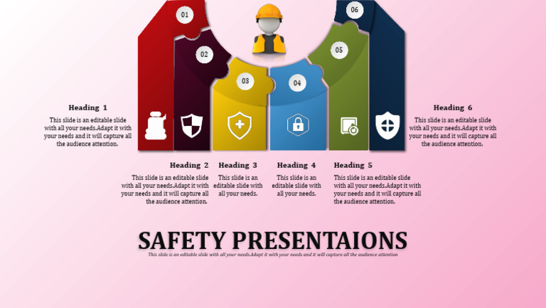 Editable Safety Presentation Slides | PDF | Multimedia | New Media