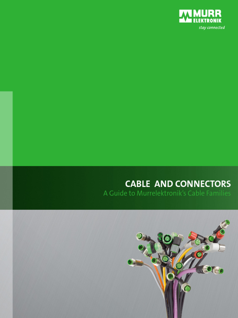 Industrial Cable Solutions Guide | PDF | Electrical Connector | Screw