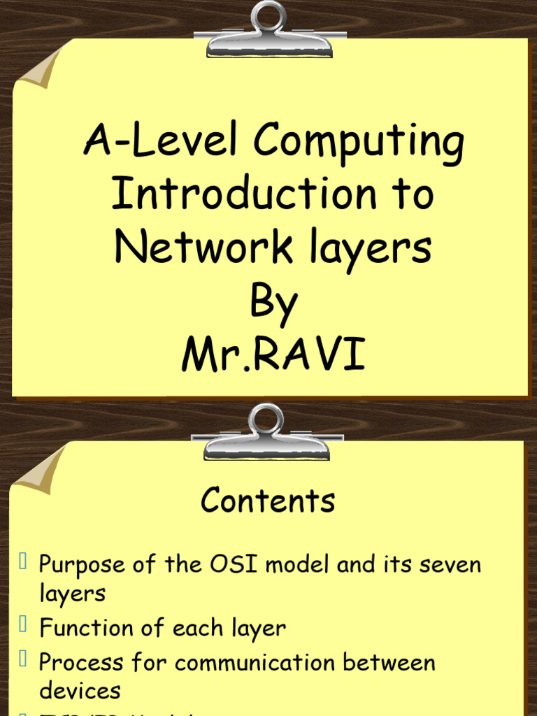 Network Layers Part3 Pdf Osi Model Internet Protocol Suite