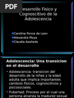 Desarrollo Físico de La Adolescencia | PDF | Pubertad | Adolescencia