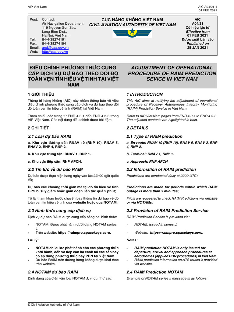 Notamj Raim Gps | PDF