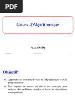 Cours Algorithmique Complet | PDF | Programmation | Programme informatique
