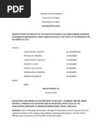 Bgy Tanod Id 1-2-2 | PDF | Philippines