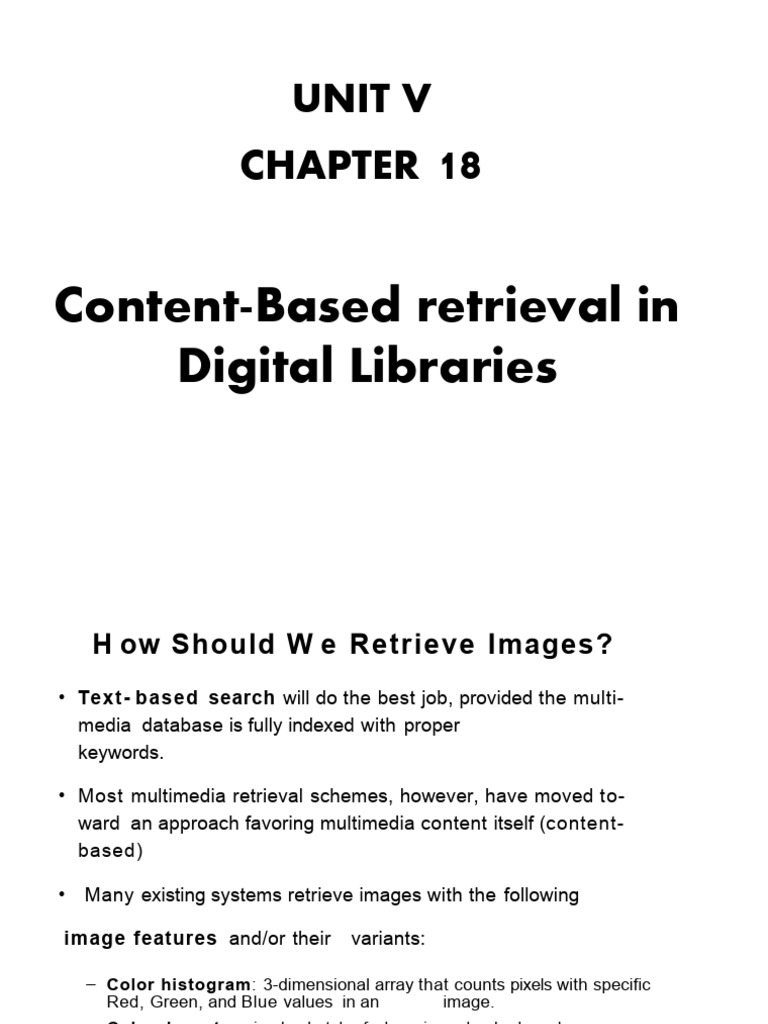 Unit 5 | PDF | Computing | Computer Vision