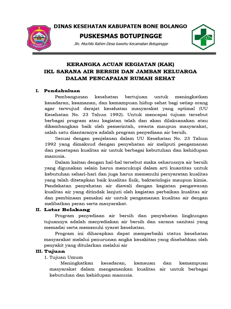 Kak Ikl Sab & Jaga Dalam Pencapaian Rumah Sehat | PDF | Pengembangan Diri