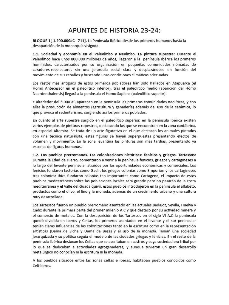 Historia de la Península Ibérica: 711 a.C. | PDF | Imperio español | Al ...