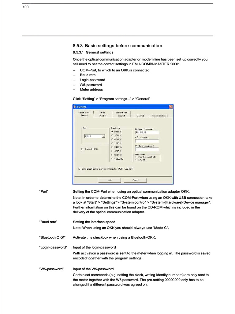 EMH Combi Master 2000 Manual Guide | PDF | Modem | Cartesian Coordinate ...