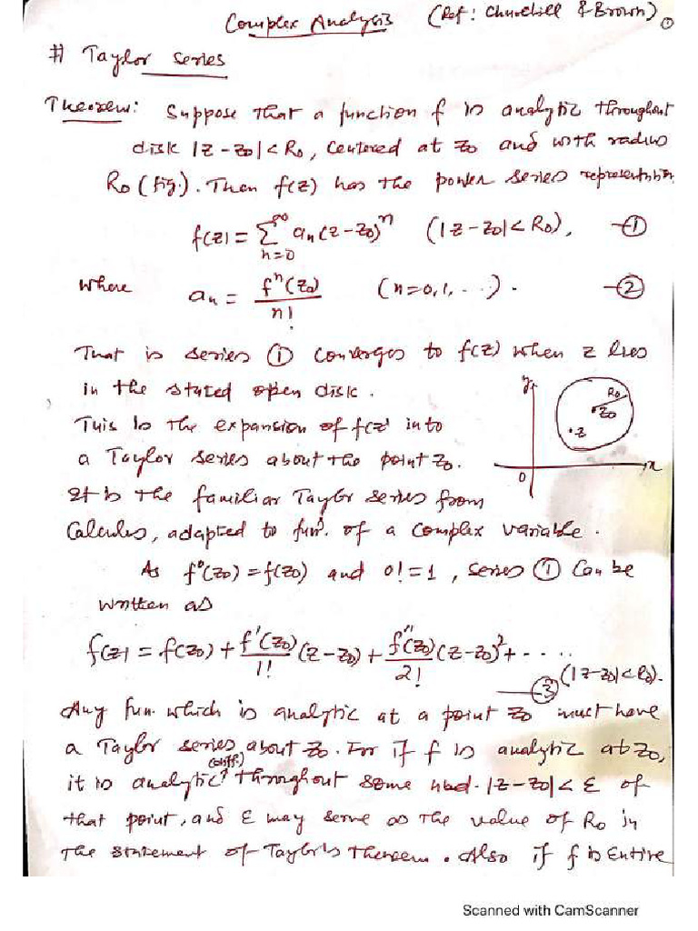 Study Material Complex Analysis - 20200406190449.pdf - Compressed | PDF