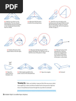 Fold 'N Fly Fast Hawk Paper Airplane | PDF | Airplane | Transport