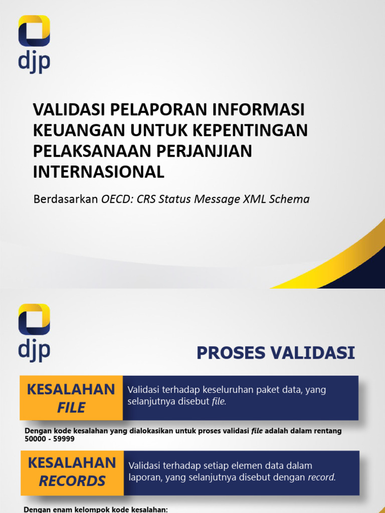 Paparan Validasi Error | PDF
