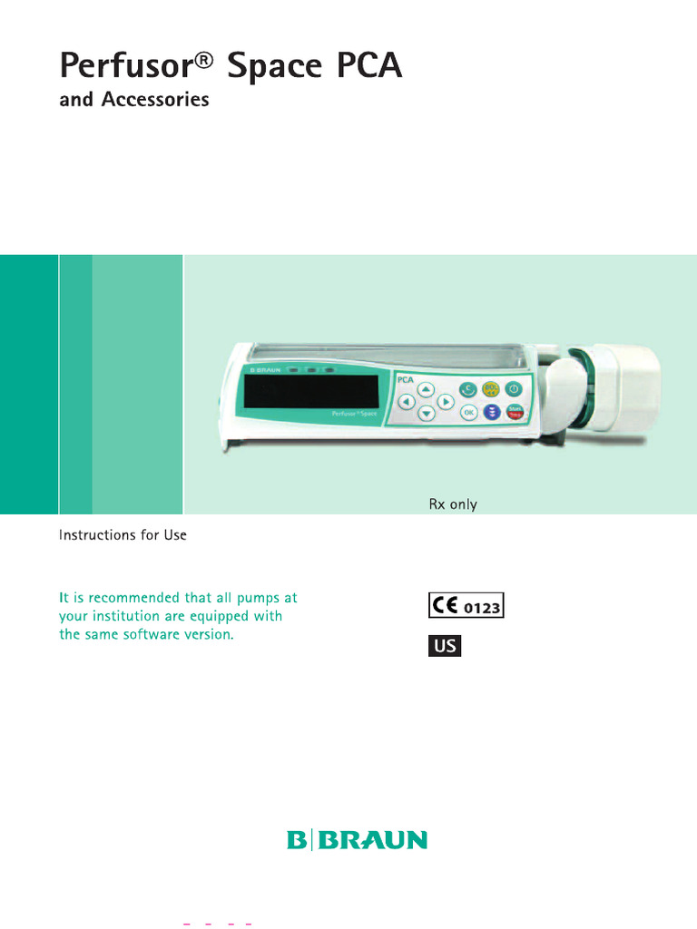 Perfusor Pca Syringepump Softwareg | PDF