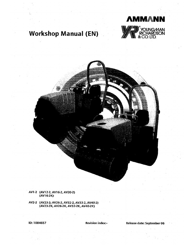 18445562-Ammann Av12 Av16 Av20 Av23 Av26 Av32 Av33 Av40 Roller Service Manual | PDF