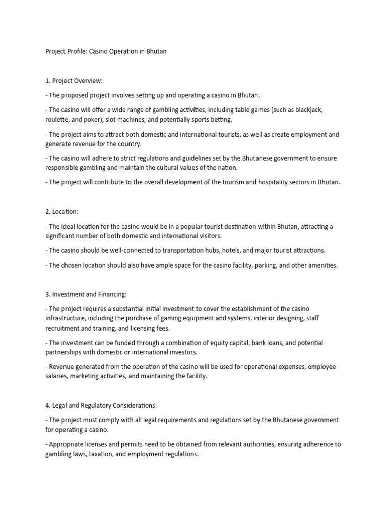 Casino Project 1 | PDF | Casino | Gambling