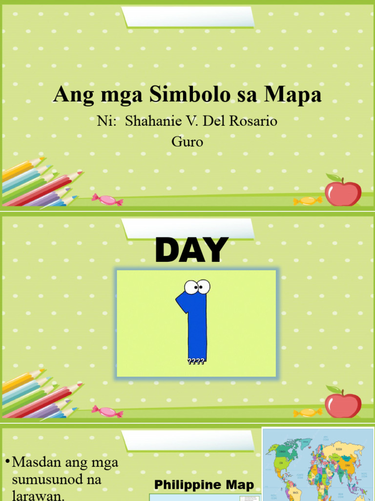 Q1-AP3-Week 1-Mga Simbolo Sa Mapa | PDF