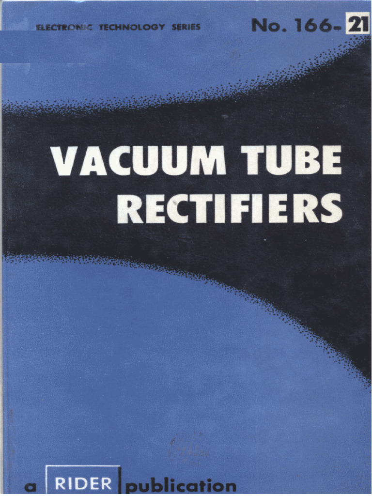 Vacuum Tubes Rectifiers | PDF