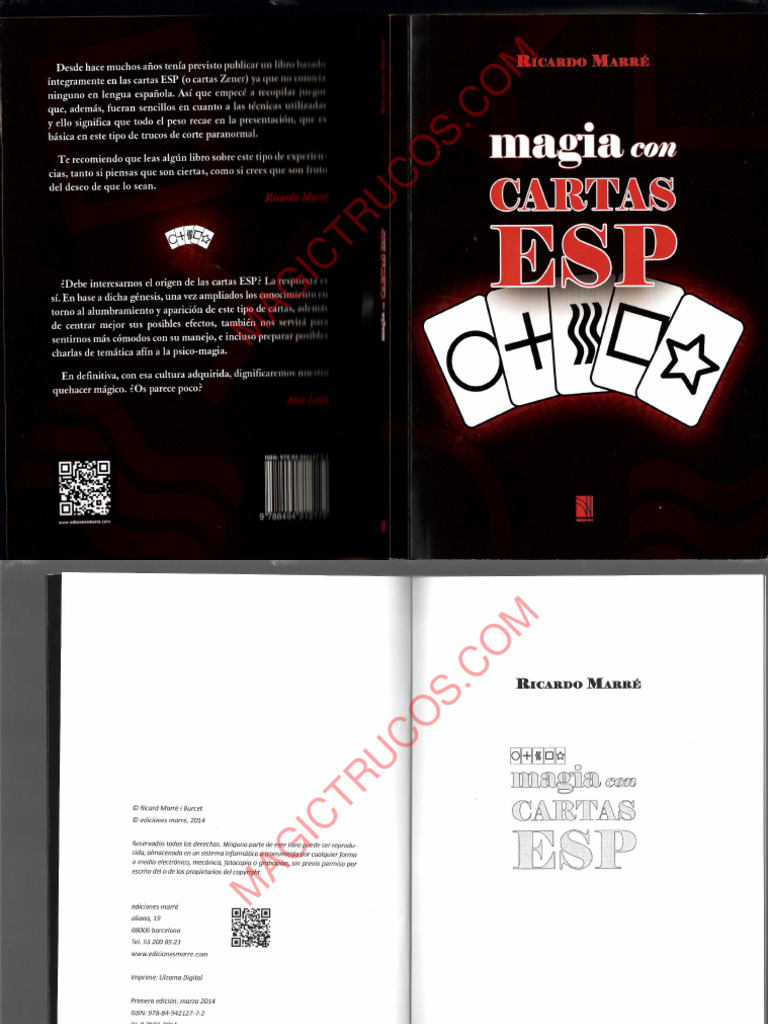 Ricardo Marré - Magia Con Cartas ESP | PDF