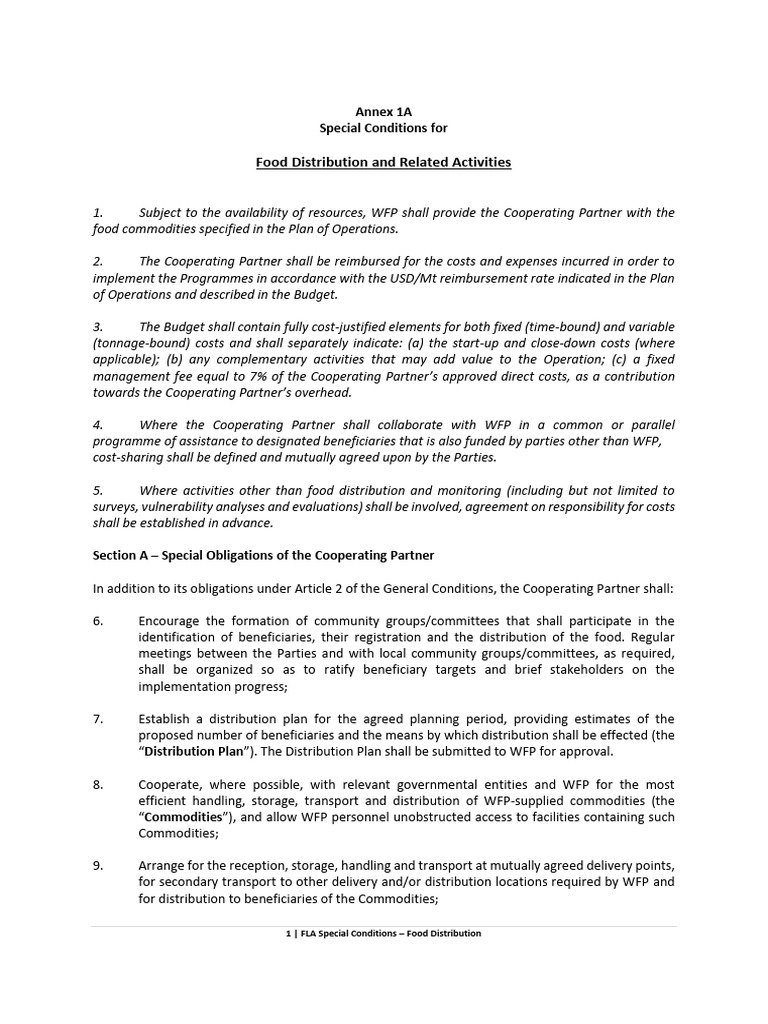 WFP 0000015333 | PDF | Warehouse | World Food Programme