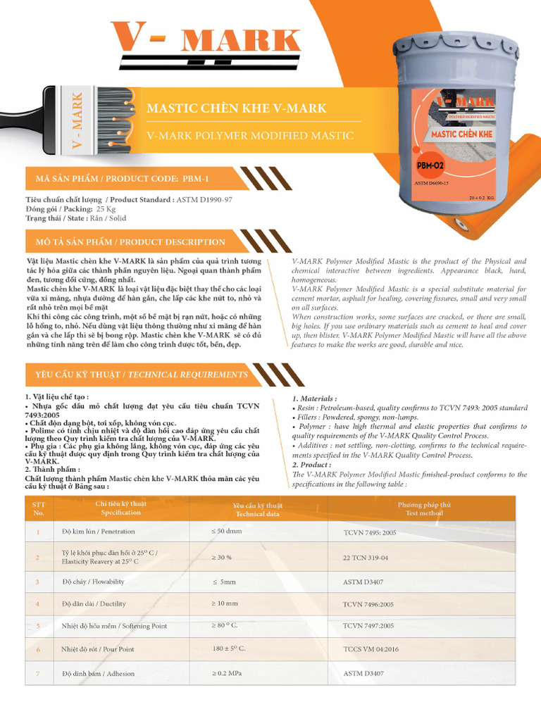 Vmark Catalogue Mastic | PDF