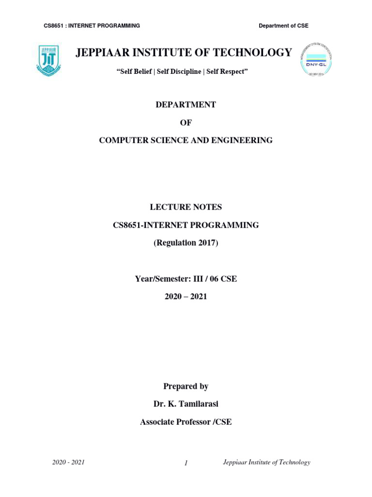 Internet Programming Pdf Ajax Programming Soap