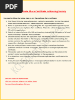 SH-4 Share Transfer Form Template | PDF | Securities (Finance ...
