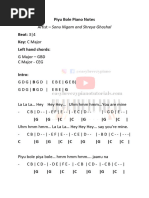 Oba Gawa Mama Innemi Notation | PDF