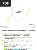 HAZOP Study Report for Chemical Engineering | PDF