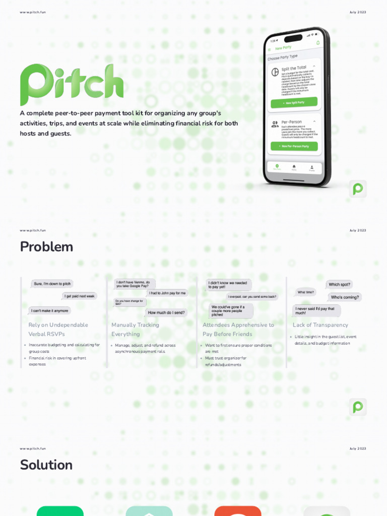 Pitch Concept Deck | PDF | Computing | Software
