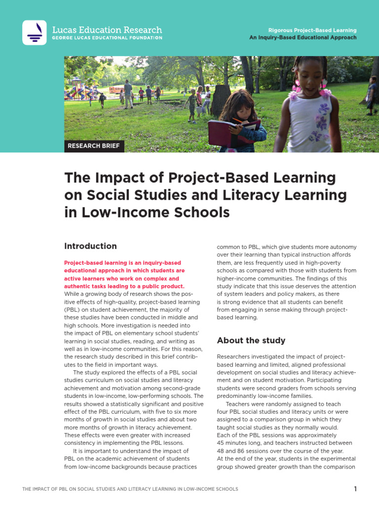 3 Project-Place-Research-Brief 1-4 | PDF | Project Based Learning ...